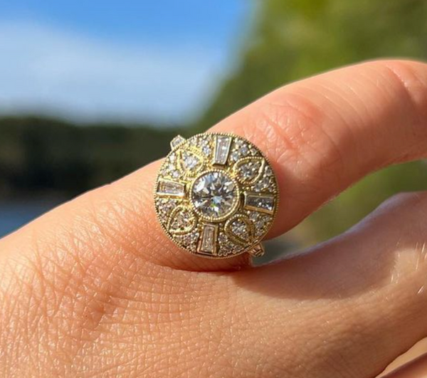 Amanda's Art Deco Ring – Selina King