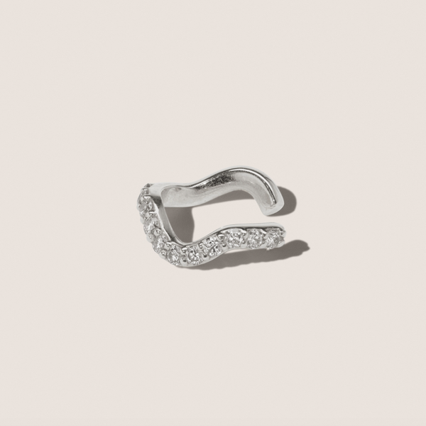 Charlotte Diamond Ear Cuff – Selina King